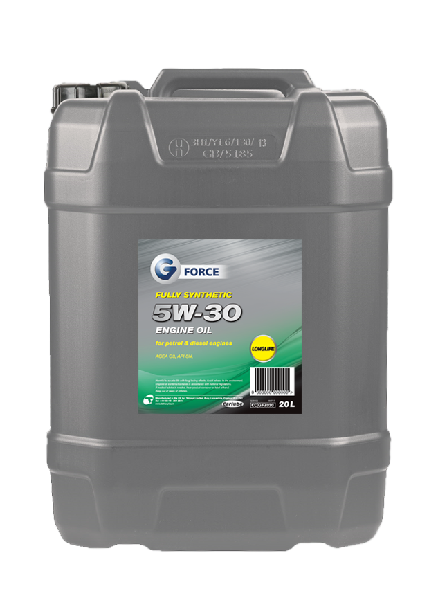 Engine Oils : G-Force GFZ020 5W-30 C3 Fully Synthetic Engine Oil 20L
