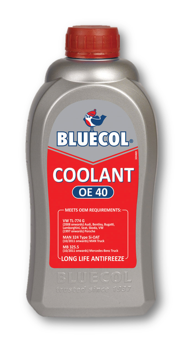 Antifreeze : Bluecol Coolant OE 40 - Long Life Antifreeze