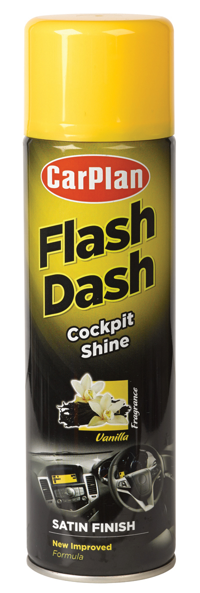 CarPlan Interior Valeting : FLASH DASH SATIN VANILLA 500ML