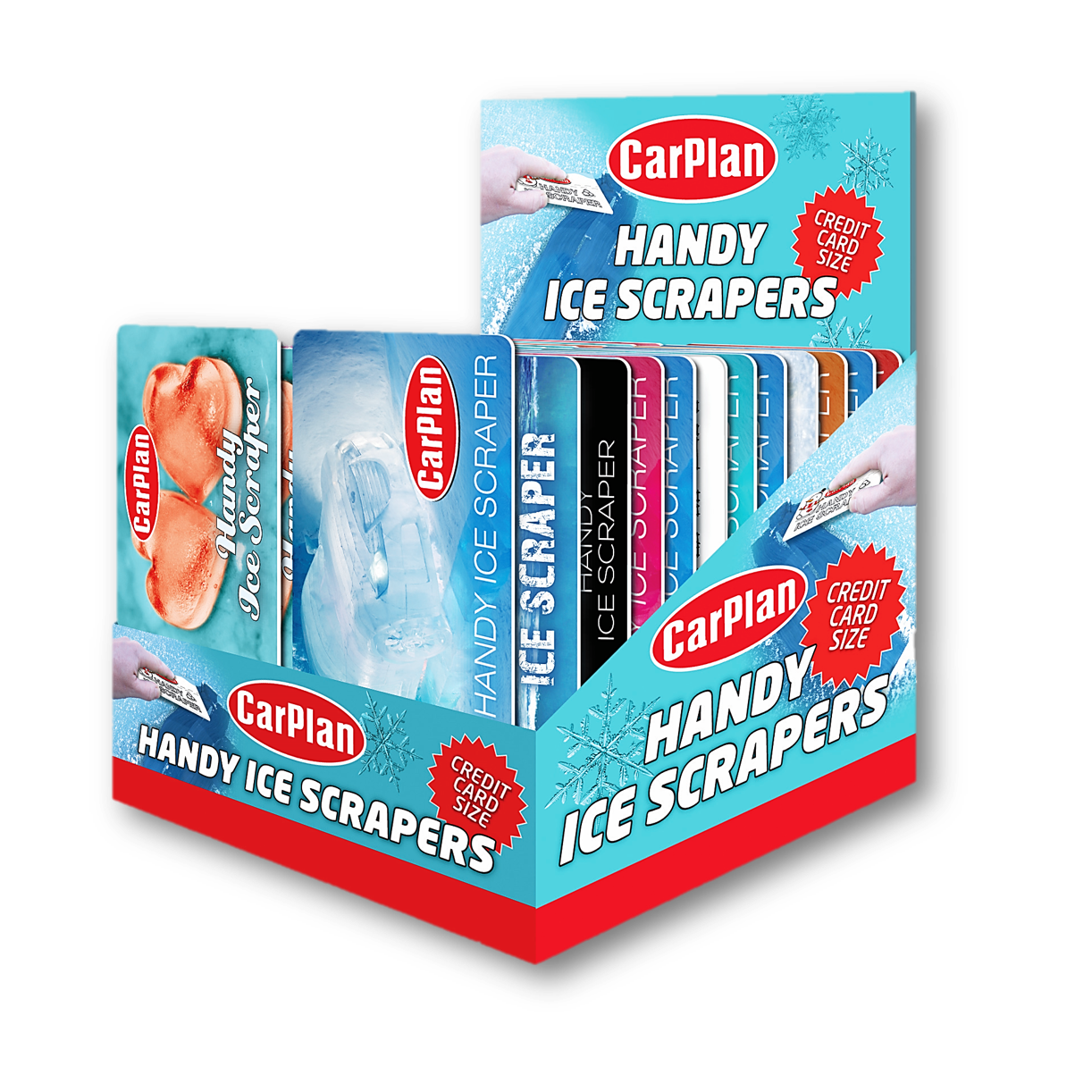 Ice Scrapers : CarPlan Handy Ice Scraper