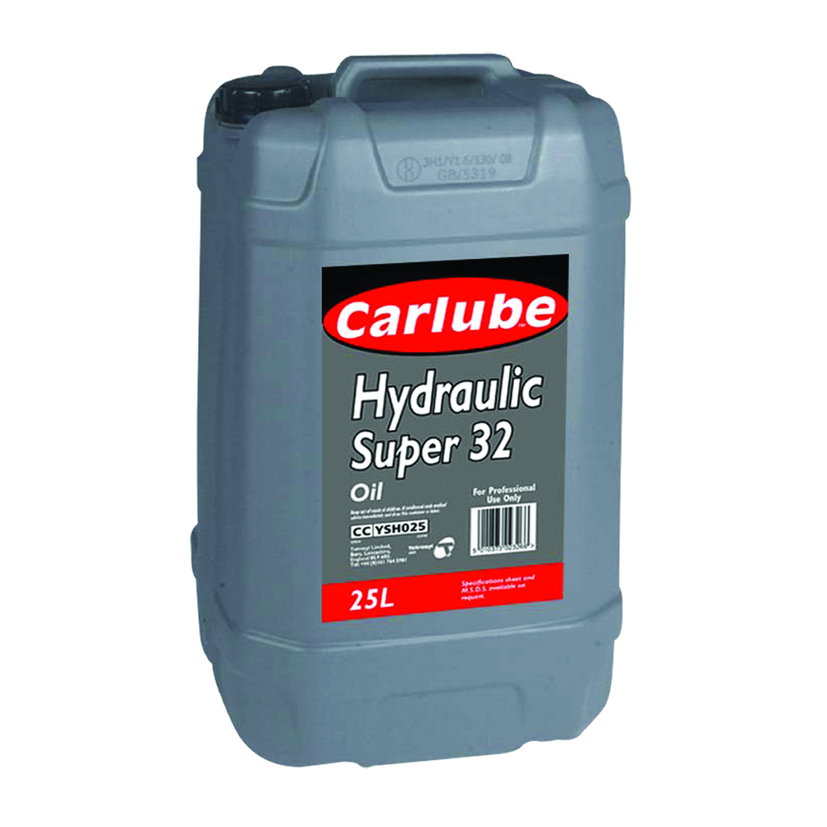 Hydraulic & Power Steering Fluids : Carlube YSH025 Hydraulic Super 32 ...