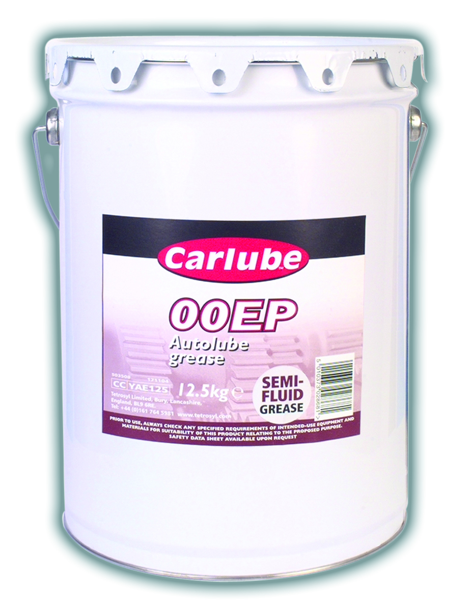 Greases : Carlube YAE125 Autolube 00EP Extreme Pressure Grease 12.5kg